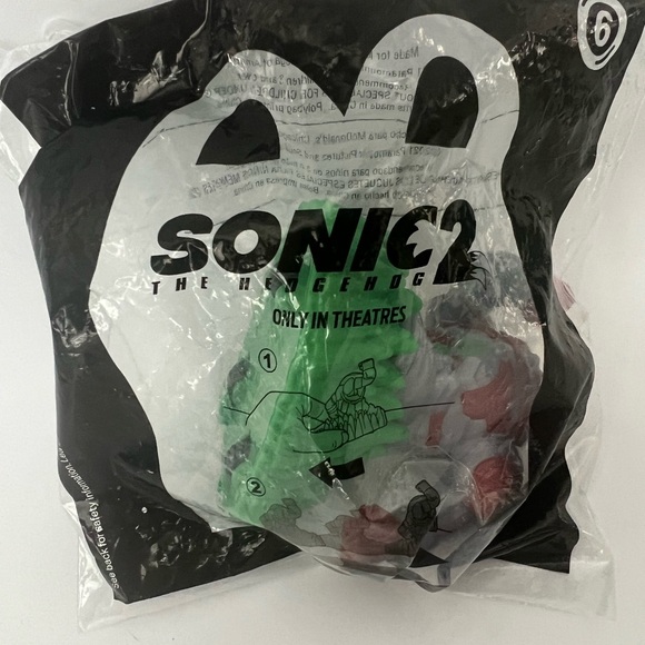 Toys | Sonic 2 The Hedgehog Mcdonlads Toy Number 6 | Poshmark